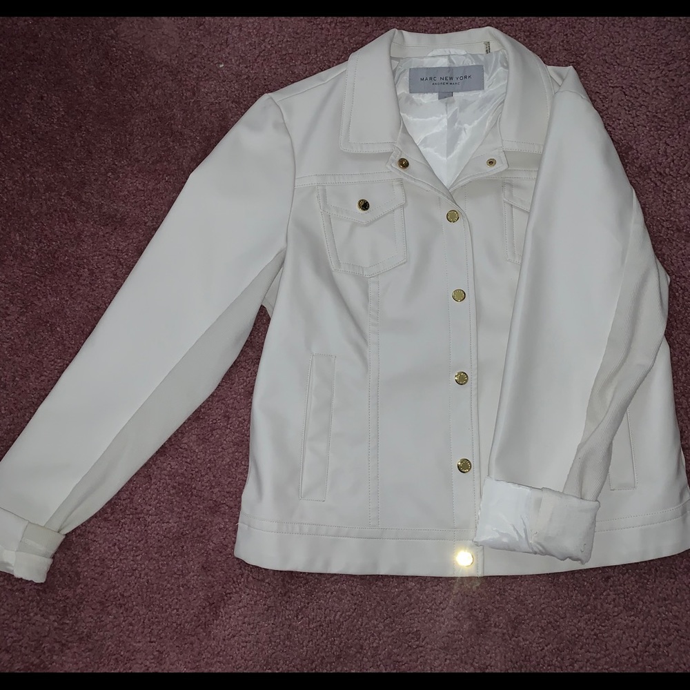 Andrew Marc Leather Jacket - Gem